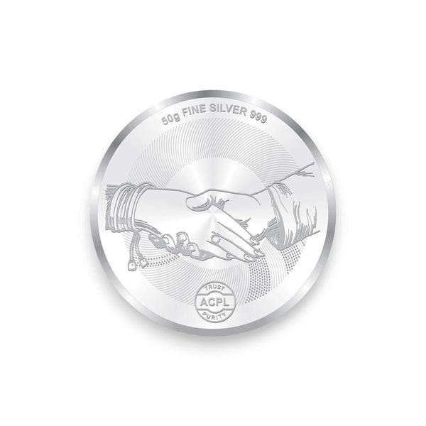 taraash-999-silver-20-gm-wedding-coin-for-newly-married-couple-by-acpl ...
